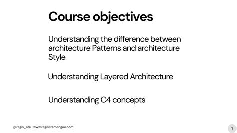 Software Architecture Architecture Styles And Patterns 1pdf