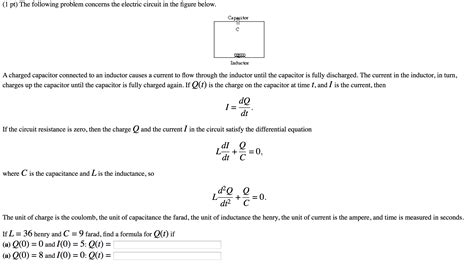 Solved Pt The Following Problem Concerns The Electric Chegg Com