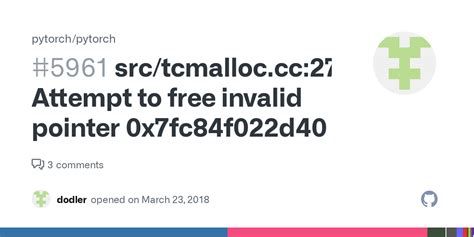 src tcmalloc cc 278] attempt to free invalid pointer 0x7fc84f022d40