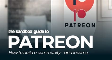 The Sandbox Guide To Patreon Music Ally