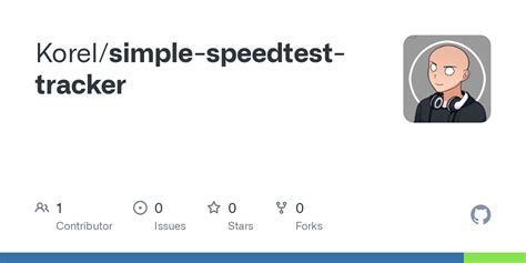 GitHub Korel Simple Speedtest Tracker