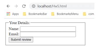 Solved Write A Program Html And Css Set Width Of Fieldset Chegg Com