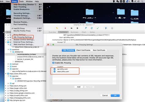 Charles抓包出现乱码 Ssl Proxying Not Enabled For This Hostenable In Proxy Settingssl Locations