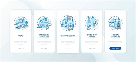 Conceptual Onboarding Mobile App Screen For Administration Assistance Vector Digital Icon