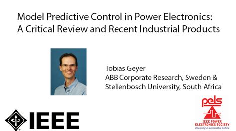 Model Predictive Control In Power Electronics A Critical Review And Recent Industrial Products