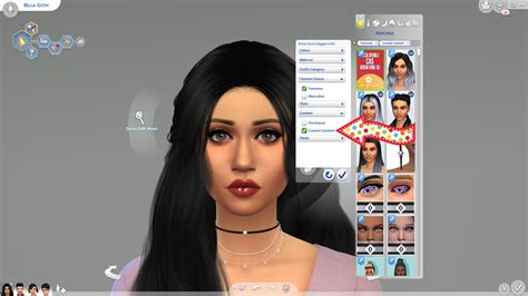 CAS Tutorial Using Filters The Sims Resource Blog