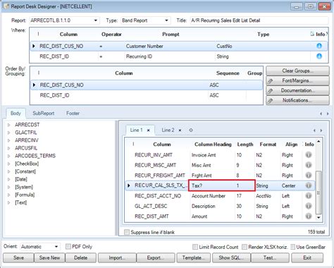 Report Desk Missing Column Title Elliott Support Center User Feedback Forums And Knowledge Base