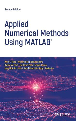 Applied Numerical Methods Using Matlab Controses Store