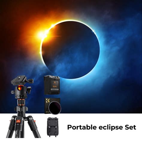 Portable Eclipse Set Include 49mm Solar Filter Kandf Concept Kentfaith