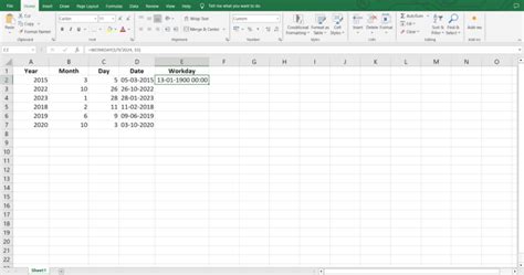 how to use excel date functions with formula examples