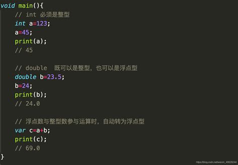 Dart 数据类型 Csdn博客