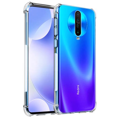 Duge Case For Xiaomi Redmi K30 5g Clear Soft Gel Tpu Reinforced Corners