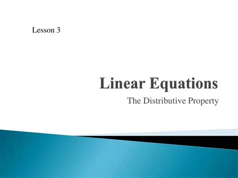 PPT Mastering The Distributive Property Equations And Expressions PowerPoint Presentation