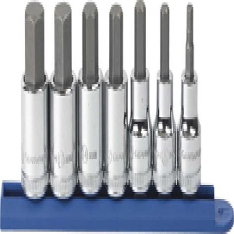 Gearwrench 80720 12 Inch Drive Metric Hex Bit Socket Set 7 Pc 12