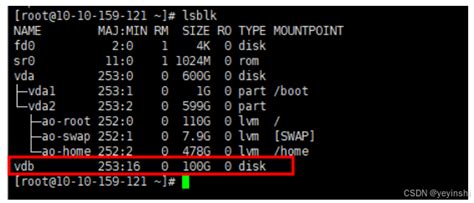 Linux虚拟机空间扩容（新增磁盘并分区挂载）linux虚拟机增加硬盘容量 Csdn博客
