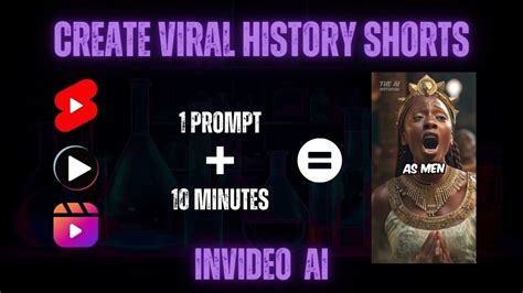 How To Make Viral History Shorts And Reels Using Invideo Ai Youtube