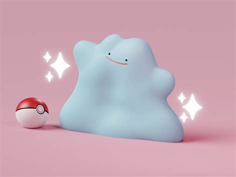 Shiny Ditto Pokemon
