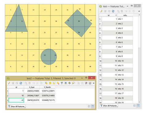 Selecting Features In One Layer Based On Mutual Field With Another