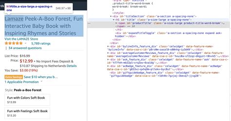 Scraping An Amazon Product Page In Python Hashnode