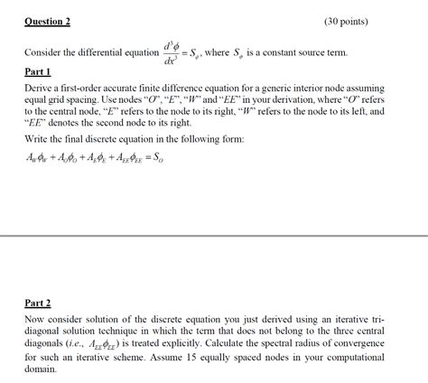 Solved Consider the differential equation dx d ϕ Sϕ where Chegg com