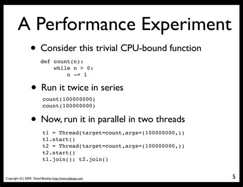Inside The Python Gil Speaker Deck