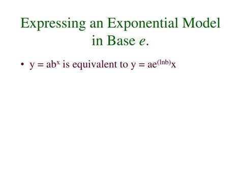PPT Modeling With Exponential And Logarithmic Functions PowerPoint Presentation ID 3330737