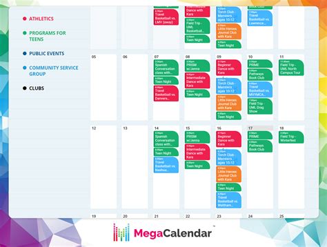 Megacalendar Wordpress Plugin
