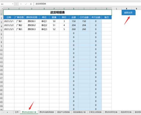 Excel全函数进销存管理套表自动库存收支统计计算查询超轻松 正数办公