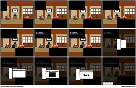Lightning Mcqueen Delivery Ending Comic Studio