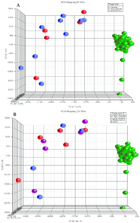 Plot Of Principal Component Analysis Pca And Hierarchical Clustering
