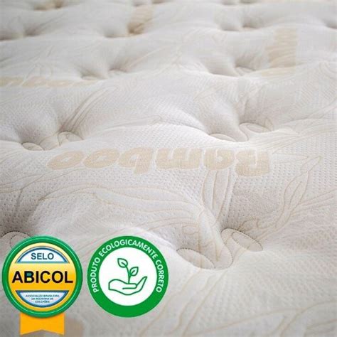 ColchÃo Herval Molas Confort Class Big Class Eco Bamboo Casa Do