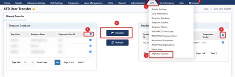 Infotech How To Add New Staff Into Face Clocking Device Logical