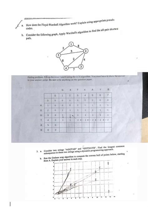Solved Finding Problem Fill Up The Rows And Using The Chegg