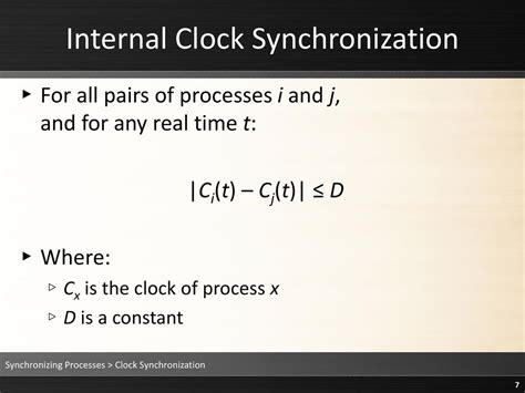 Synchronizing Processes Ppt Download