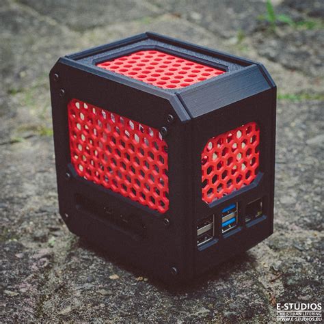 Raspberry Pi 4 Micro Tower Case Kit E Studios