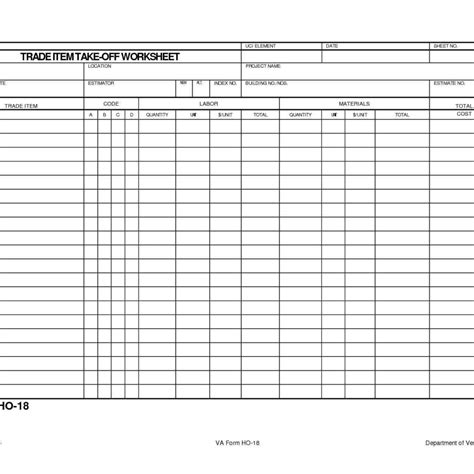 Residential Electrical Estimating Spreadsheet — Db