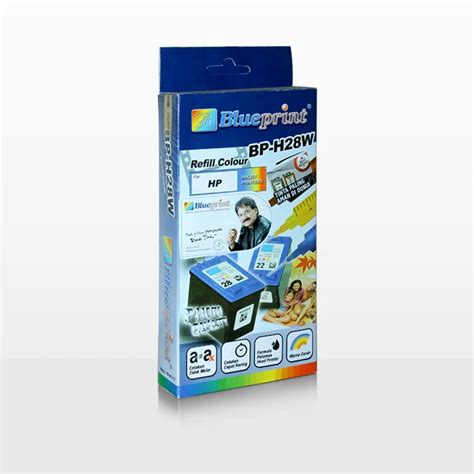 Tinta Suntik Tinta Refill Hp BLUEPRINT Untuk Printer HP Colour Warna Tinta HP Blueprint
