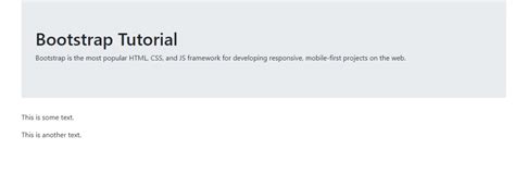how to create bootstrap jumbotron and where to use eduguru