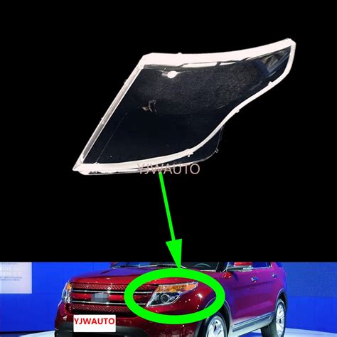 포드 익스플로러 자동차 헤드라이트 커버 헤드램프 렌즈 자동차 유리 교체 전면 램프 자동 쉘 2011 ~ 2015 Aliexpress