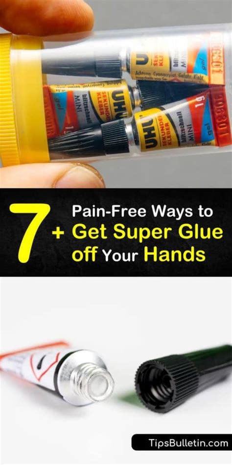Pain Free Ways To Get Super Glue Off Your Hands