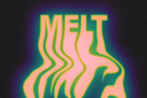 Melting Photoshop Text Effect On Behance