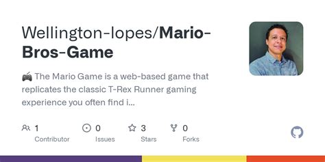 GitHub Wellington Lopes Mario Bros Game Este Jogo Foi Criado Apenas Parar Testar E Estudar