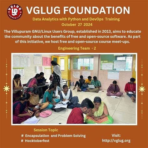 data analytics with python training 22th week recap vglug foundation