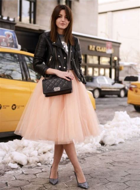 Юбка из фатина – с чем носить и как создать модный образ?