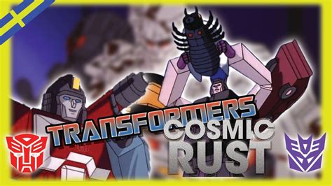 Transformers Cosmic Rust På Svenska Youtube
