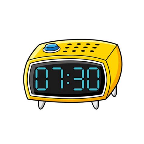 60 Cartoon Of Digital Clock Numbers Stock Illustrations Royalty Free