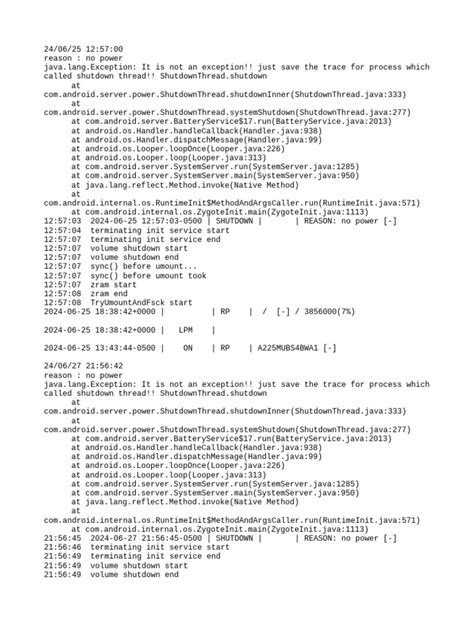 Power Off Reset Reason Backup Pdf Java Programming Language