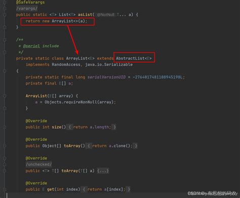 arrays aslist、arraylist sublist的使用 arrays aslist copy contains csdn博客