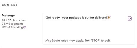 Creating Sms Templates Iterable Support Center