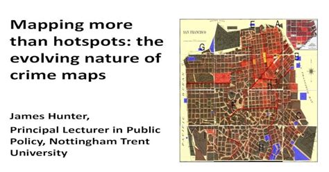 Pdf Mapping More Than Hotspots The Evolving Nature Of Crime Maps